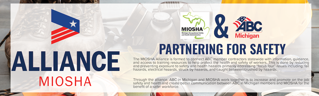 ABC of Michigan > Training & Safety > Safety > MIOSHA